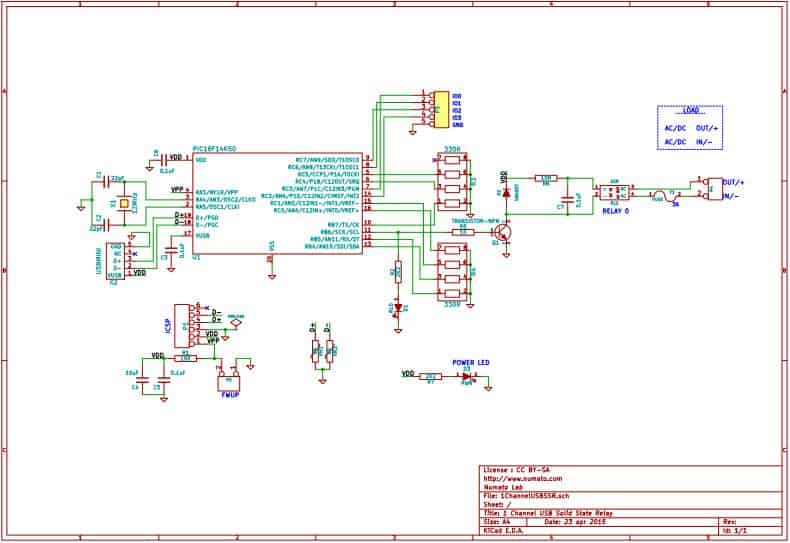 1 Channel USB Powered Solid State Relay Module – Numato Lab Help Center