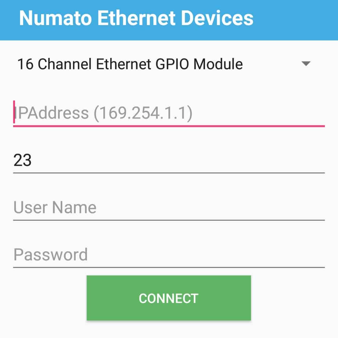 Theia Android Application for Relay and GPIO Modules | Numato Lab