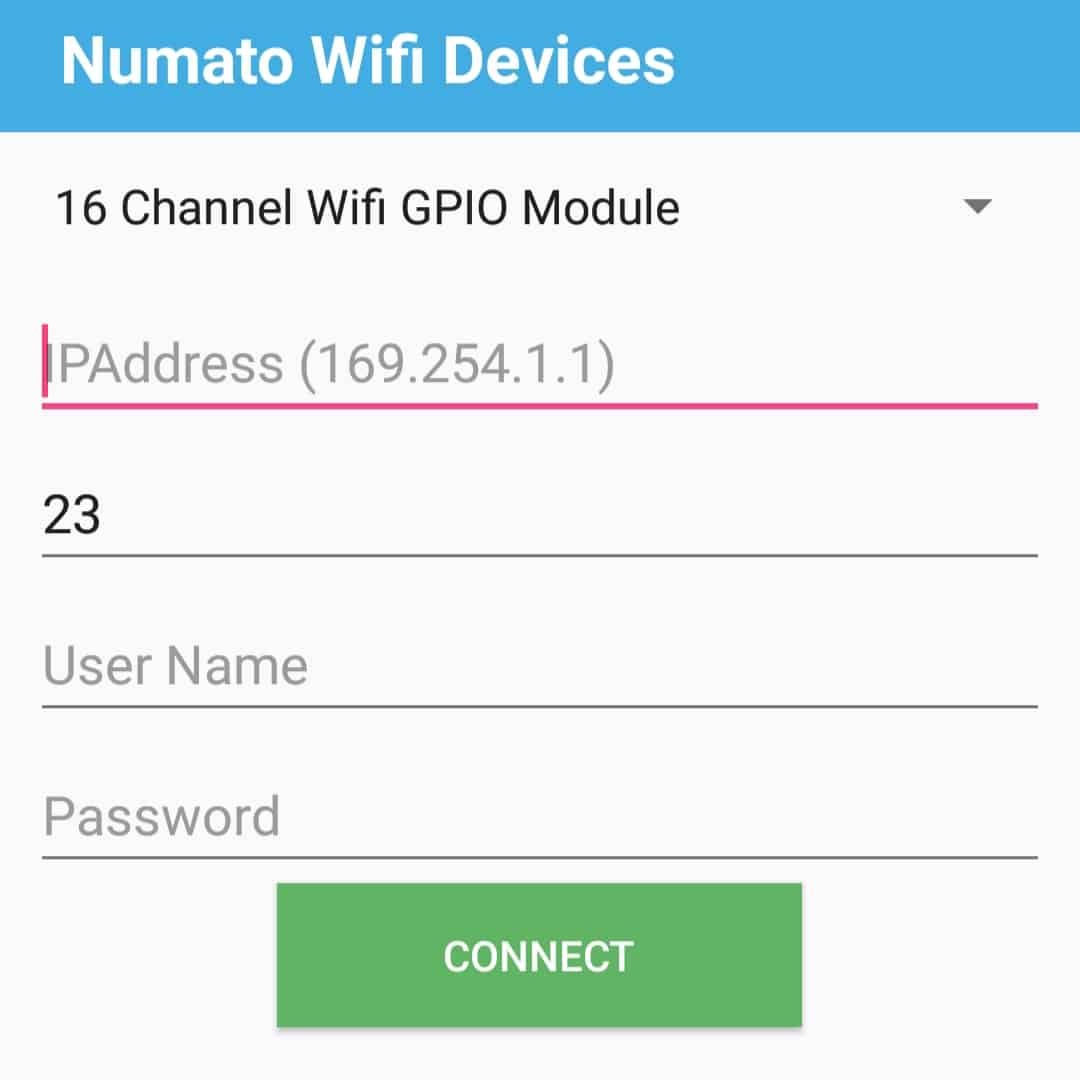 Theia Android Application For Relay And Gpio Modules Numato Lab